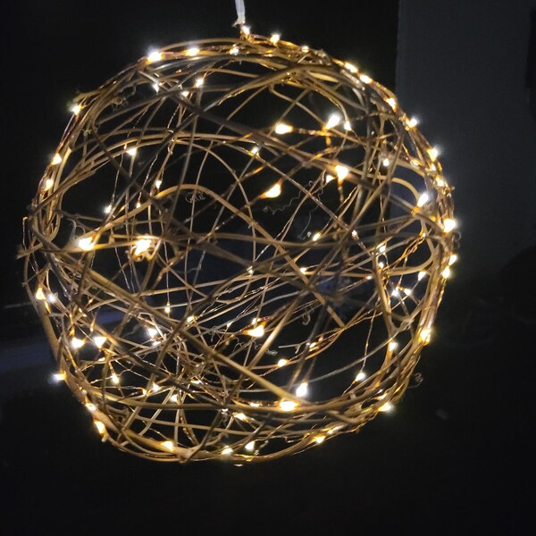Lighted Grapevine - Etsy