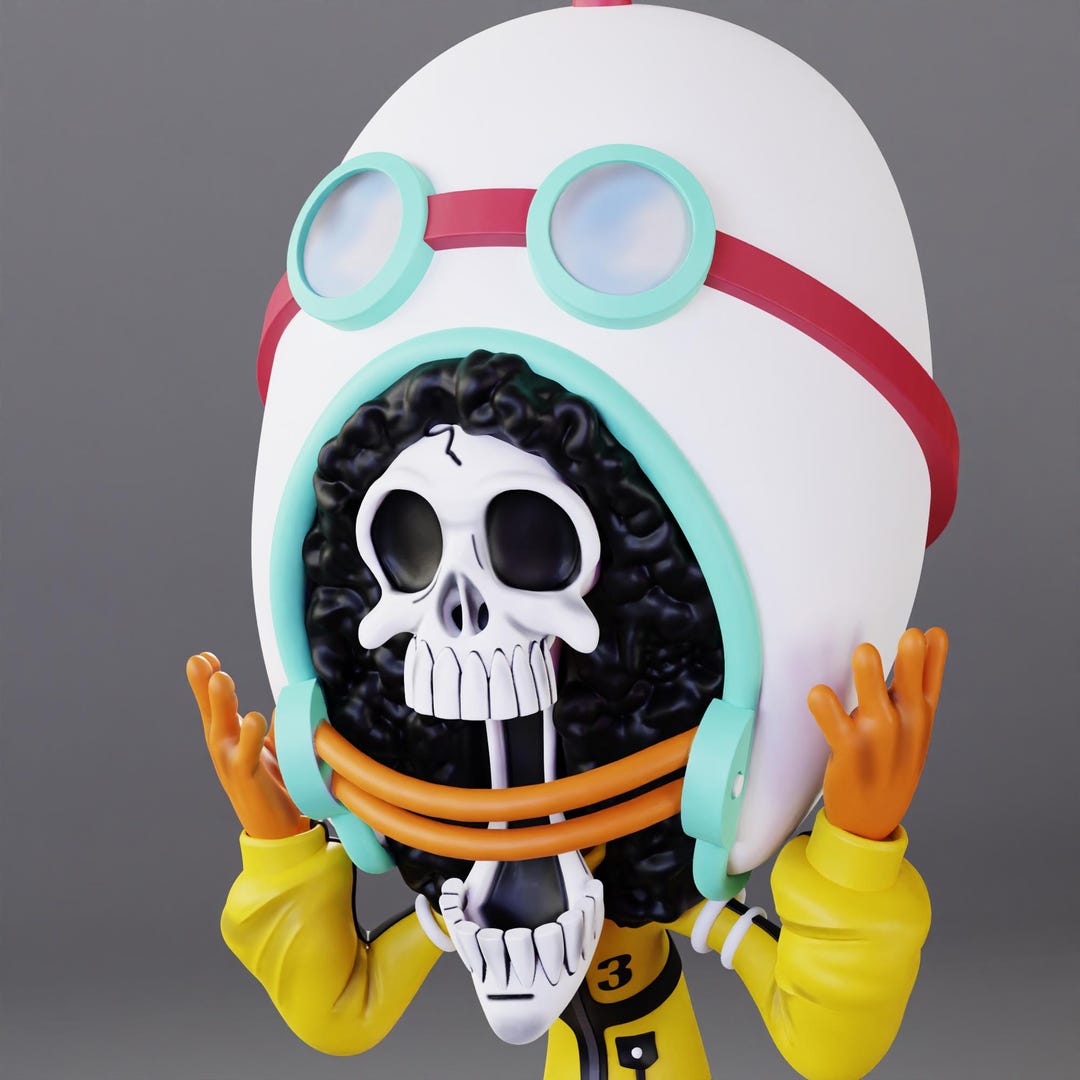 Brook Chibi 3D Print Models,3d Print STL Models,3d Printed,stl, 3D STL ...