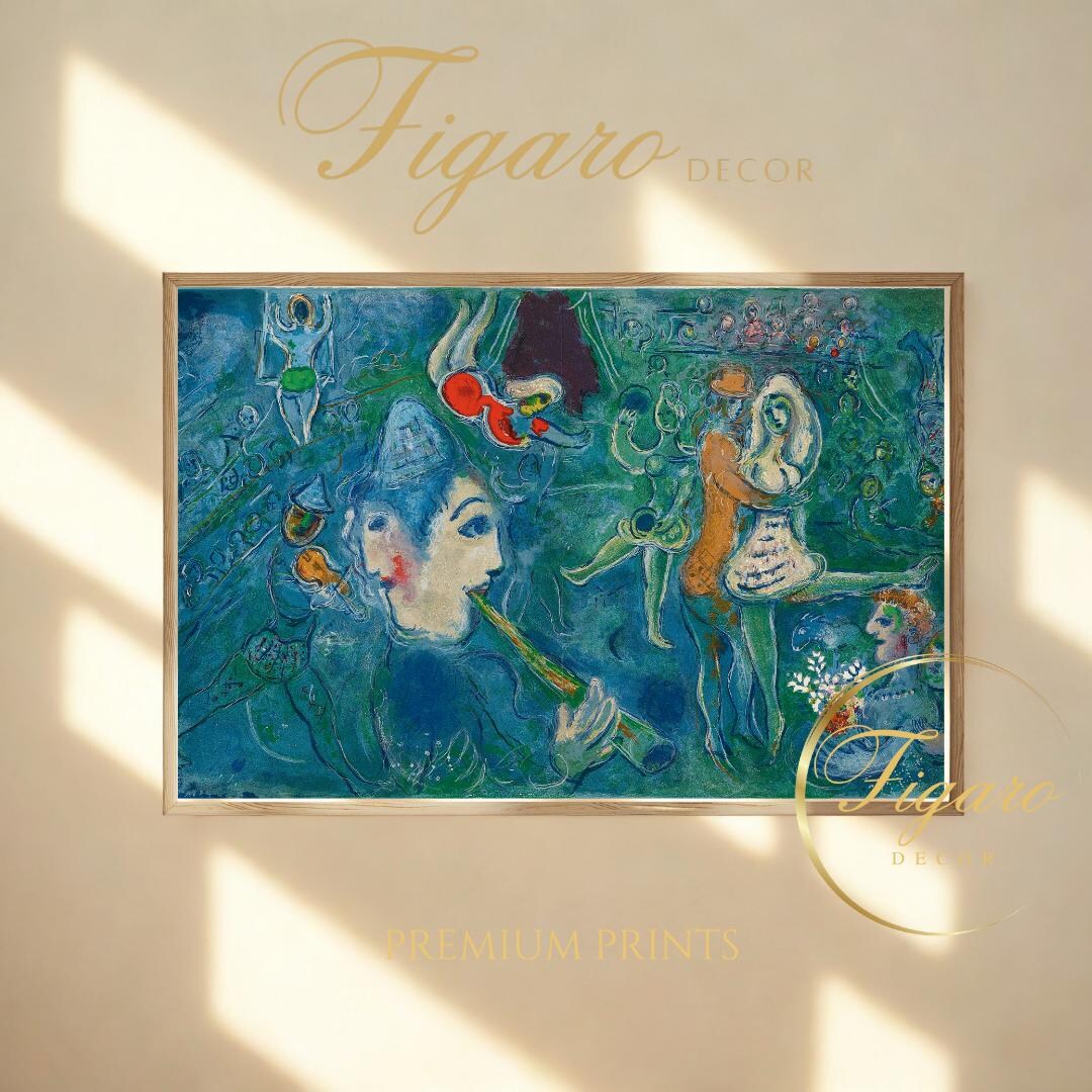 MARC CHAGALL - Le Cirque (the Circus), 1967 | Fine Art Poster | Premium ...