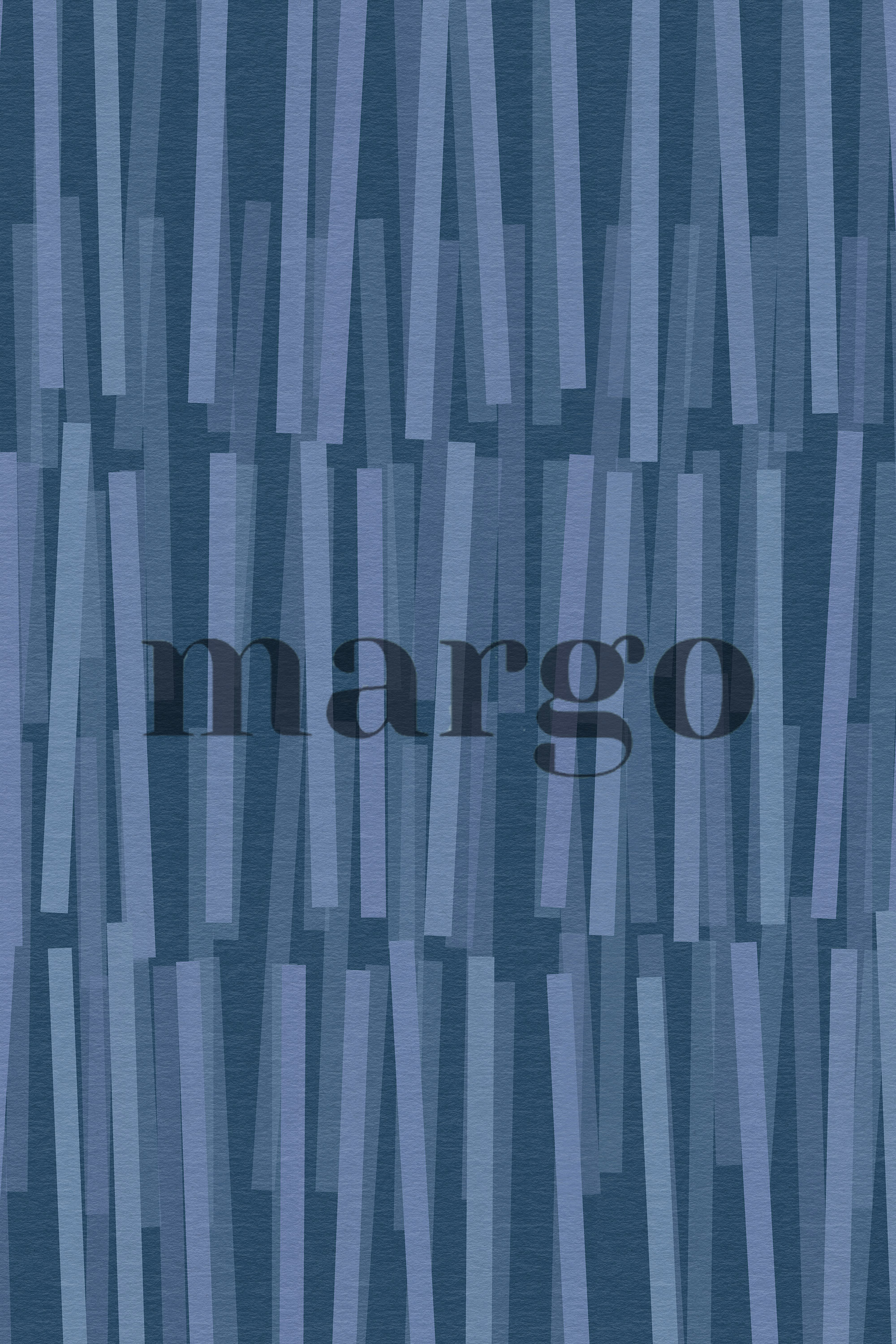 Blue Mid Century Abstract Art, Muted Blue Art, Navy Line Poster ...