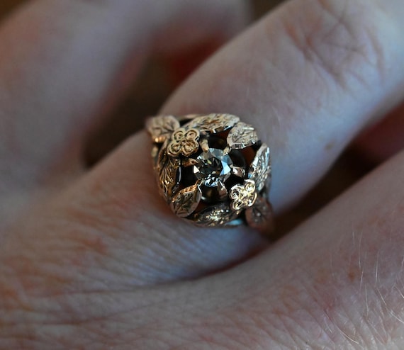 Vintage diamond cut 22ct - Gem Vintage diamond cut 22ct - Gem