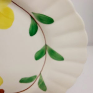 Vintage Blue Ridge Pottery Yellow Flower Platter Farmhouse - Etsy