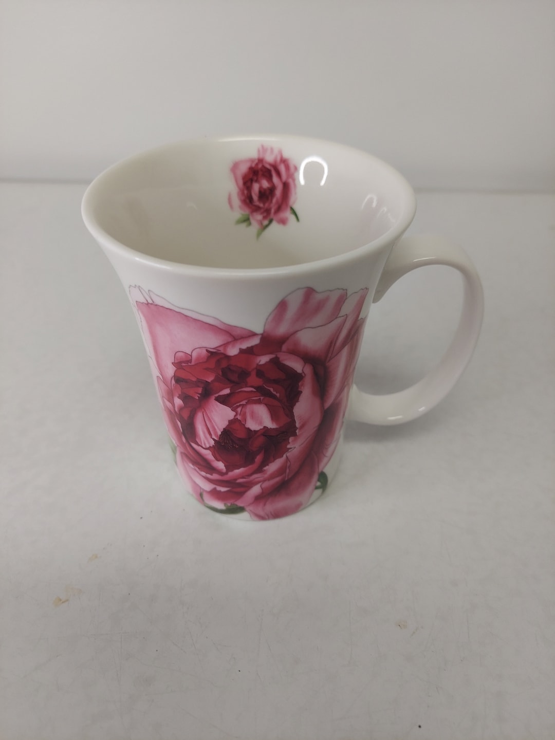 Coffee Mug Royal Botanical Gardens KEW Pink Peony Fine China Gift - Etsy