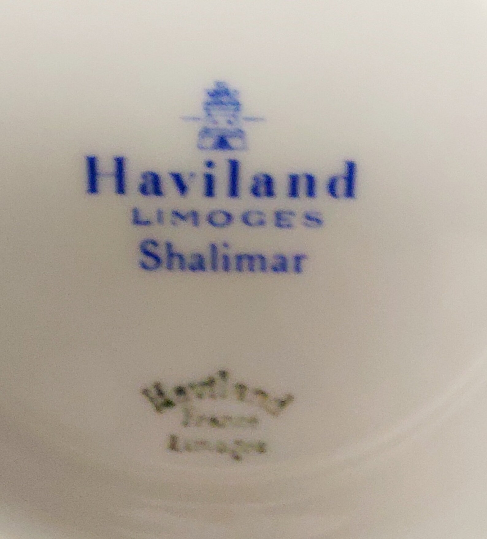 Vintage Haviland Limoges Shalimar Tea Cup and Saucer Flowers - Etsy