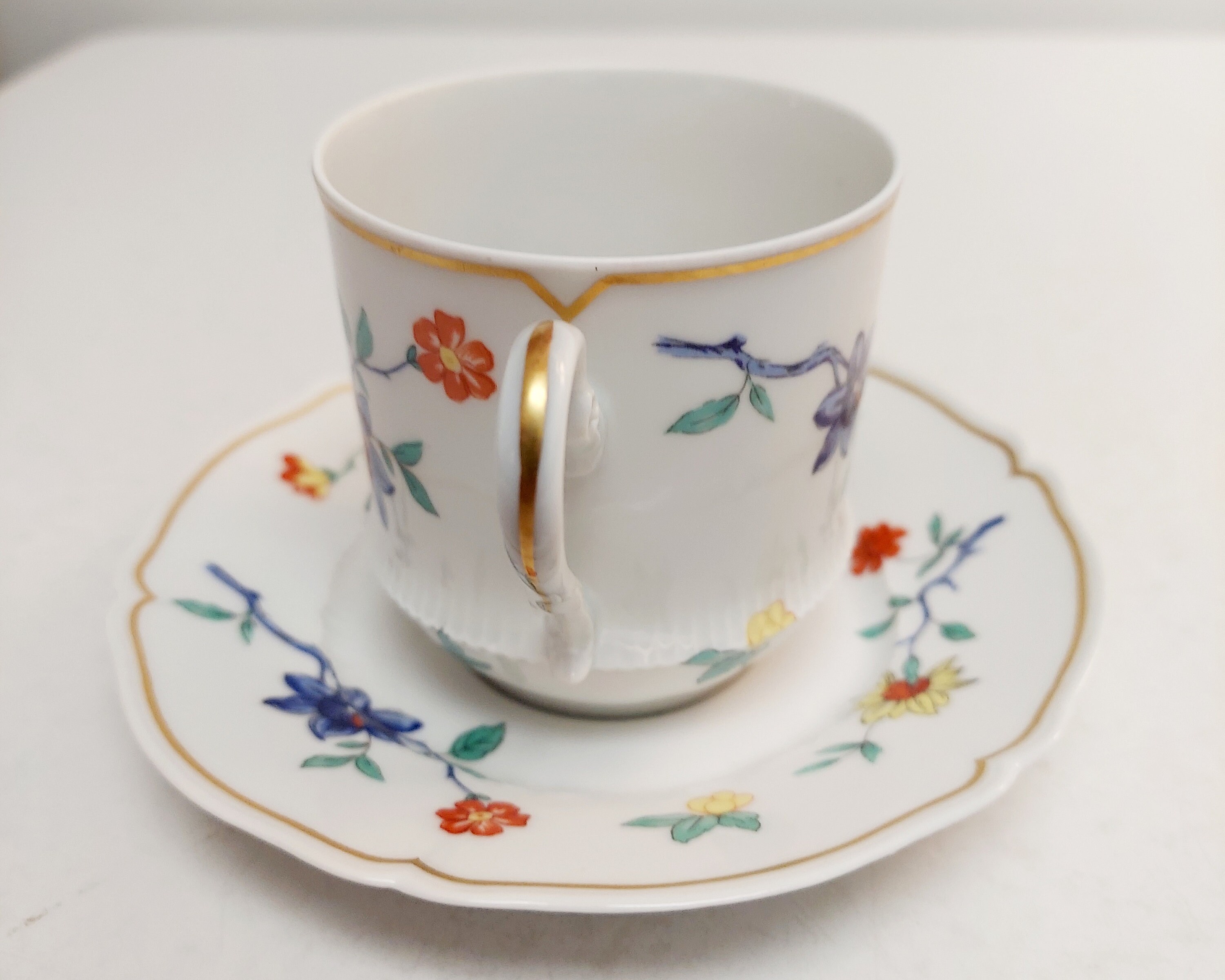 Vintage Haviland Limoges Shalimar Tea Cup and Saucer Flowers - Etsy