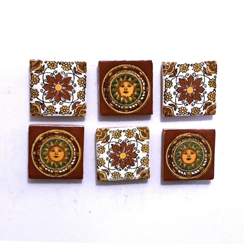Moroccan Tiles Magnet - Etsy