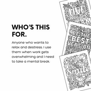 Adult Mandalas Coloring Pages Self-care Zen Coloring Book Digital ...