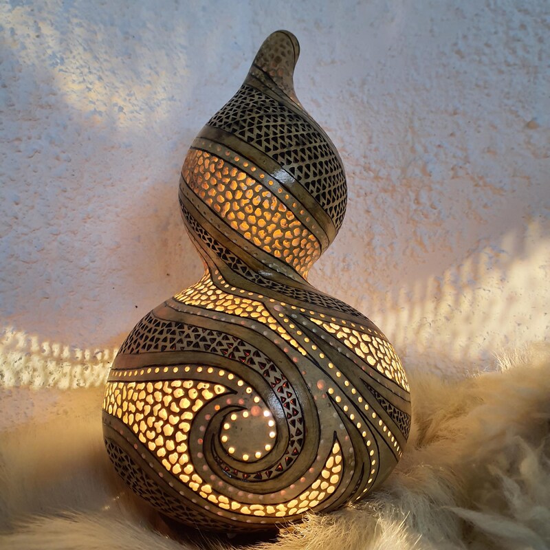 Calabash Lamp - Etsy