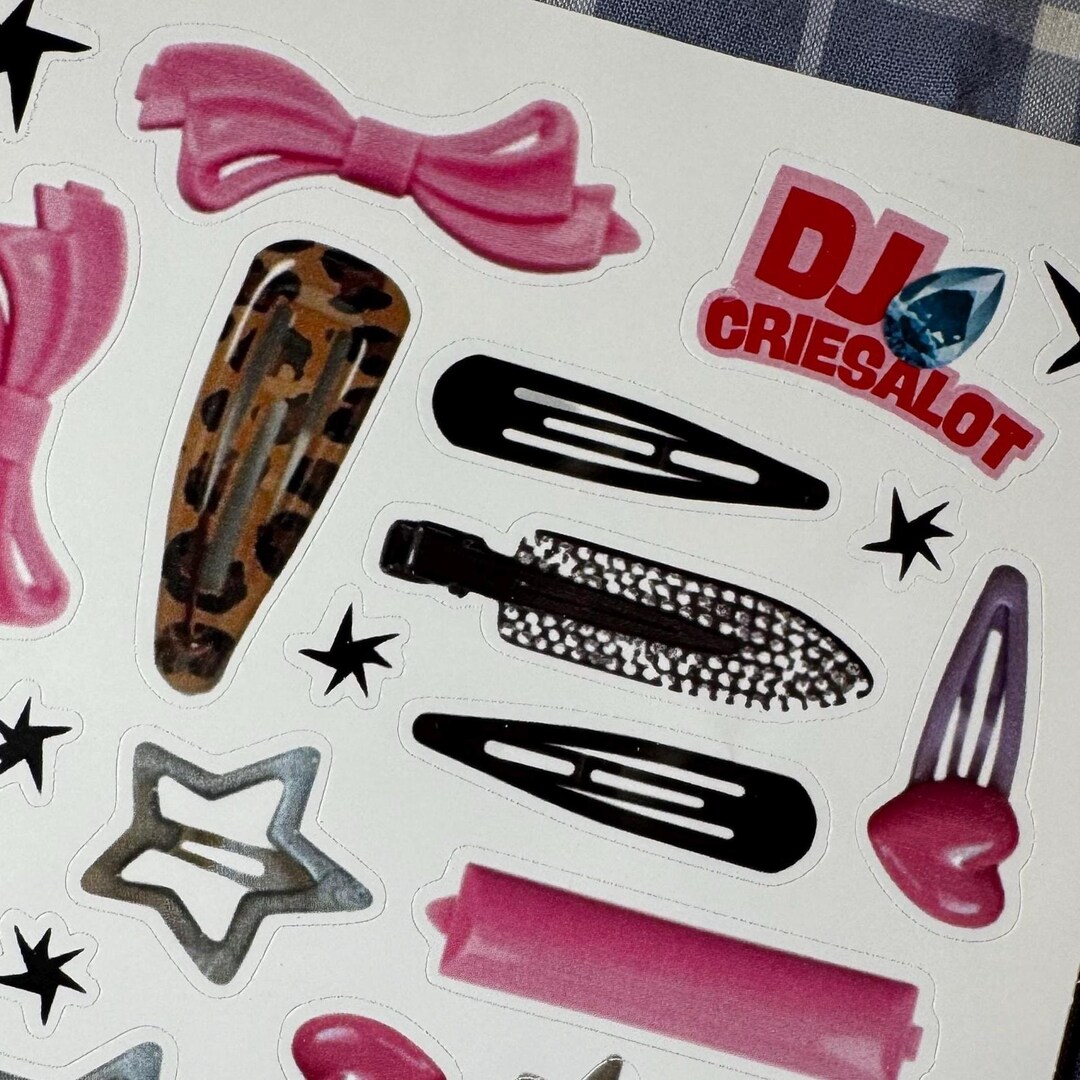 Great Hair Day Sticker Sheet - Etsy