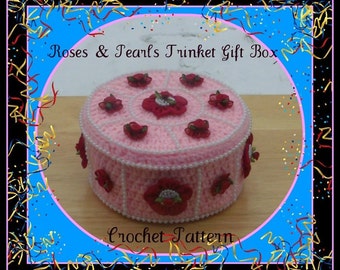 Crochet Trinket Box Pattern | Etsy