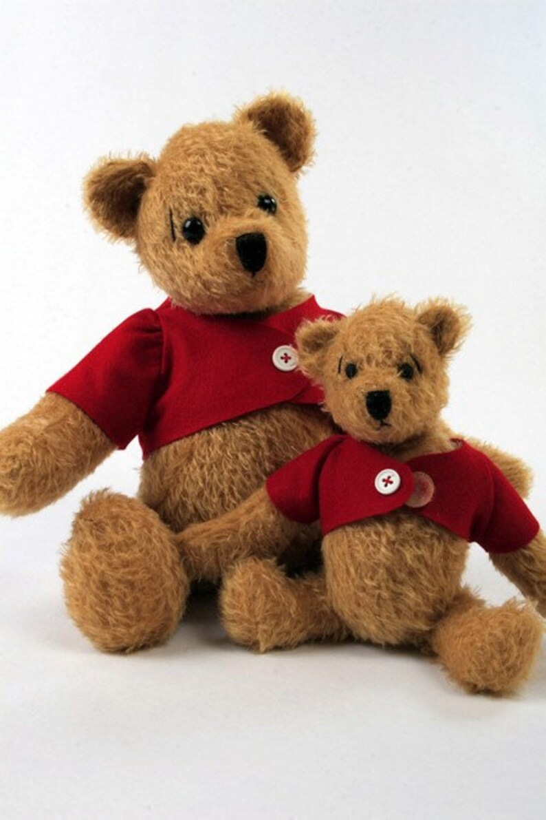 PDF Story Book Teddy Bear E-patterns in 2 Sizes, Digital Instant ...