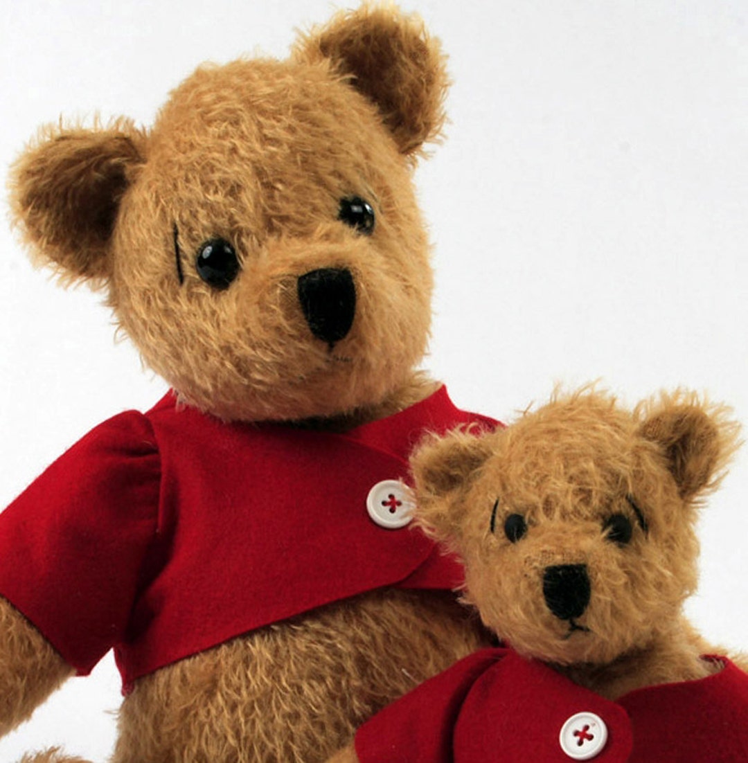 PDF Story Book Teddy Bear E-patterns in 2 Sizes, Digital Instant ...