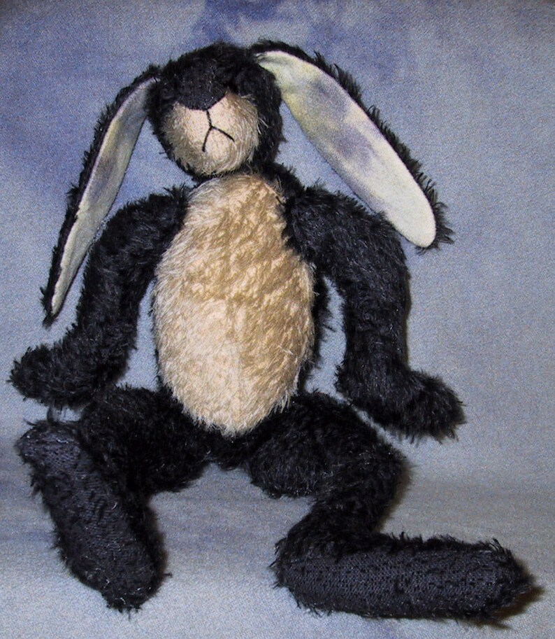 Jointed Artist Bunny Rabbit Pattern - Etsy
