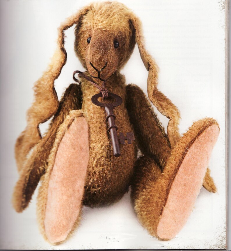 PDF Tutorial Jointed Primitive Mohair Rabbit and Pattern On-line: 90 ...