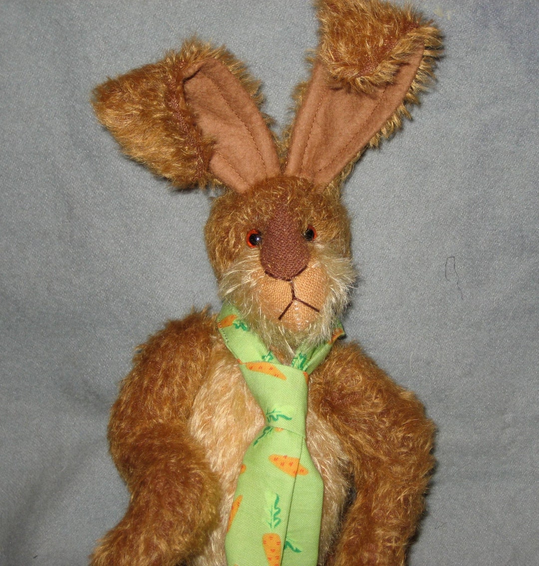Jointed Artist Bunny Rabbit Pattern - Etsy