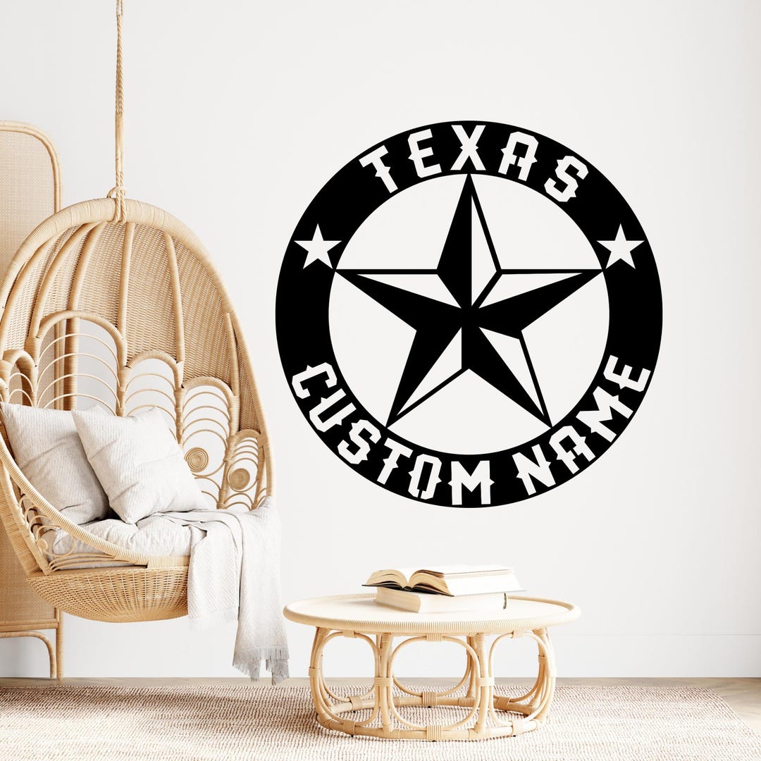 Custom Texas Metal Sign, Personalized Texas Metal Sign, Metal Signs, Custom Texas Signs, Texas ...