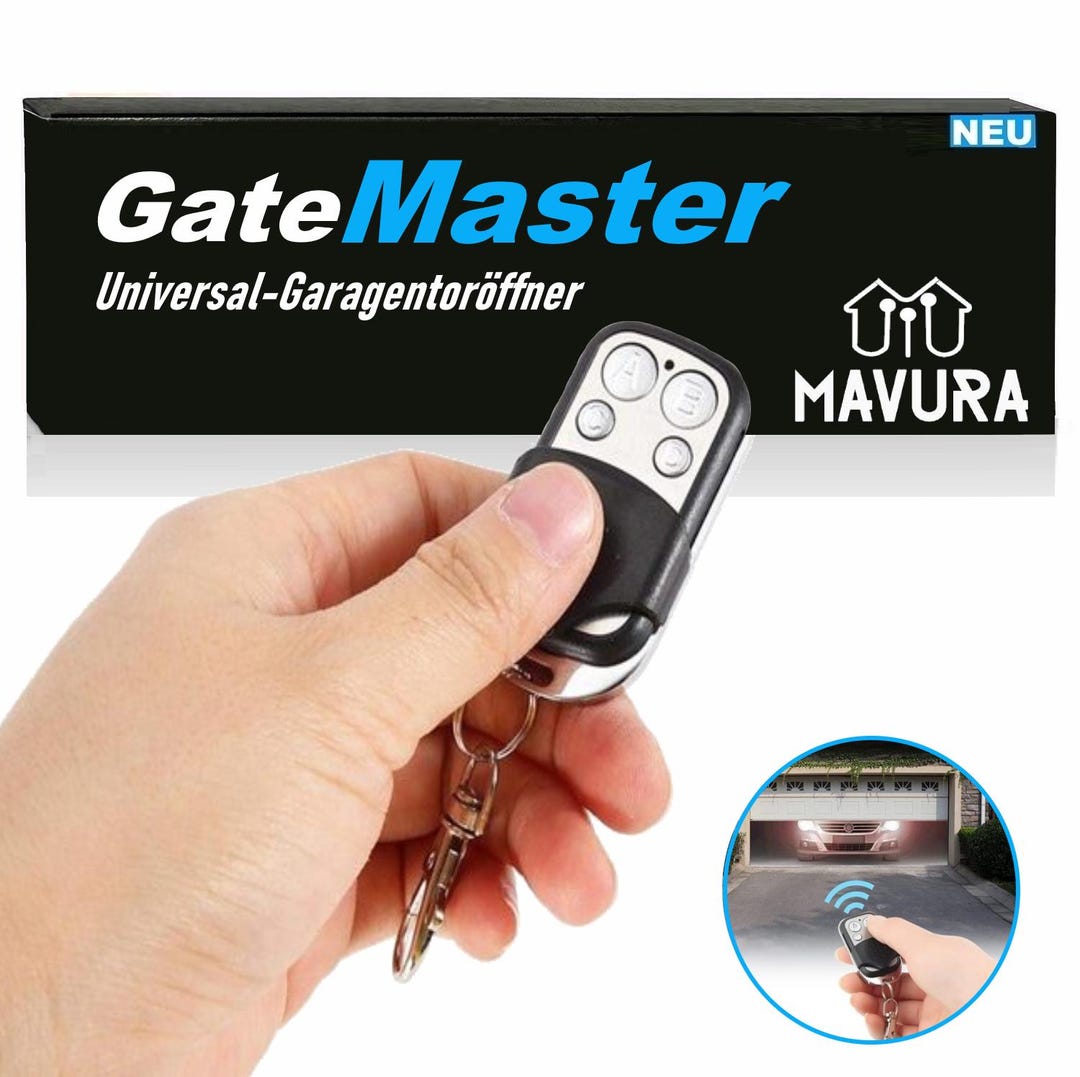 Gatemaster Garage Door Opener Remote Control Universal Remote Control ...