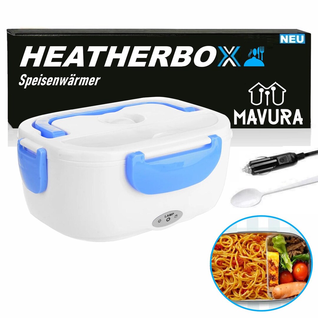 HEATHERBOX Food Warmer Box Heat Box Warming Lunch Box Lunch Box ...