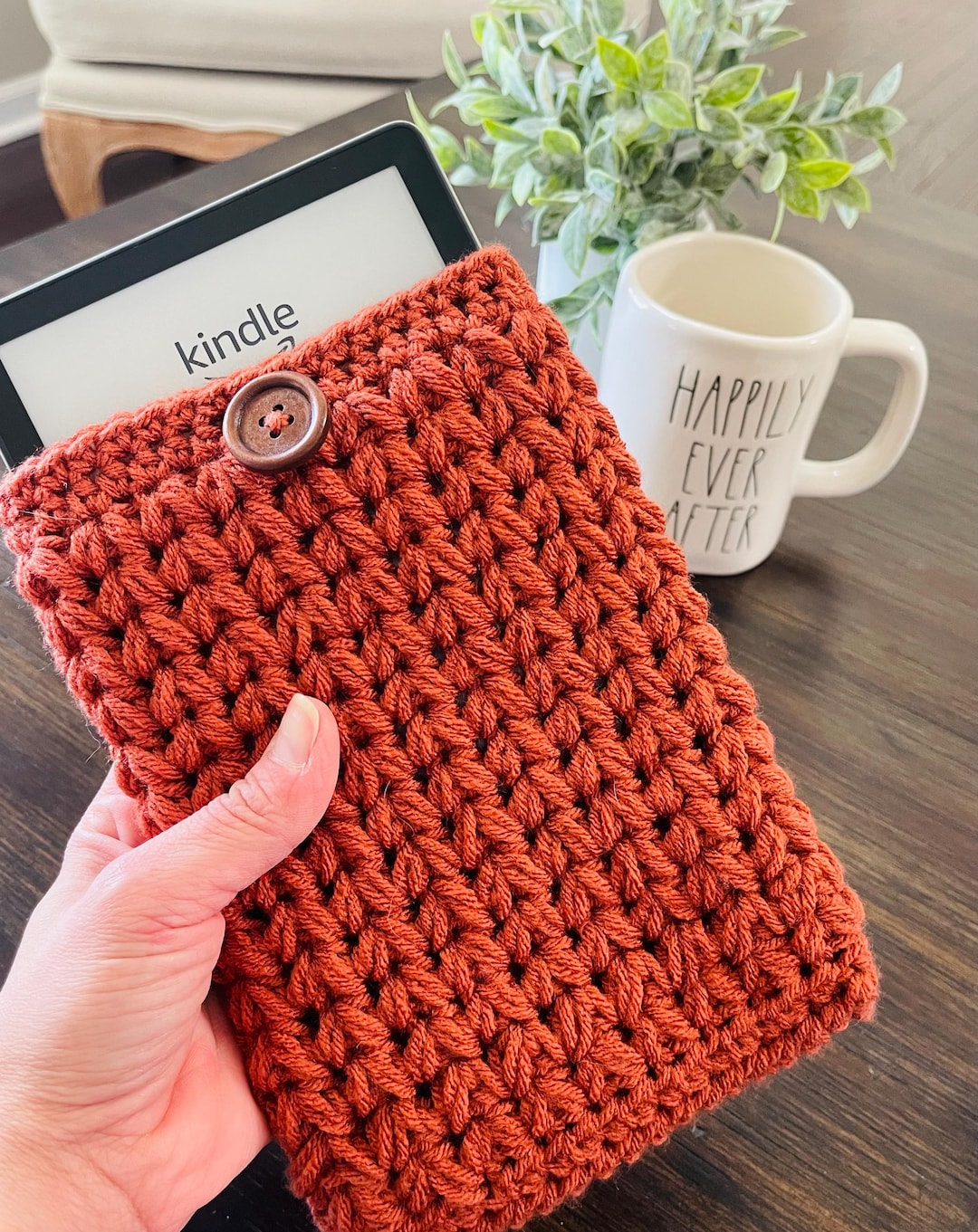 Kindle Crochet Sleeve - Kindle Paperwhite Crochet Sleeve 6.8 Inch ...