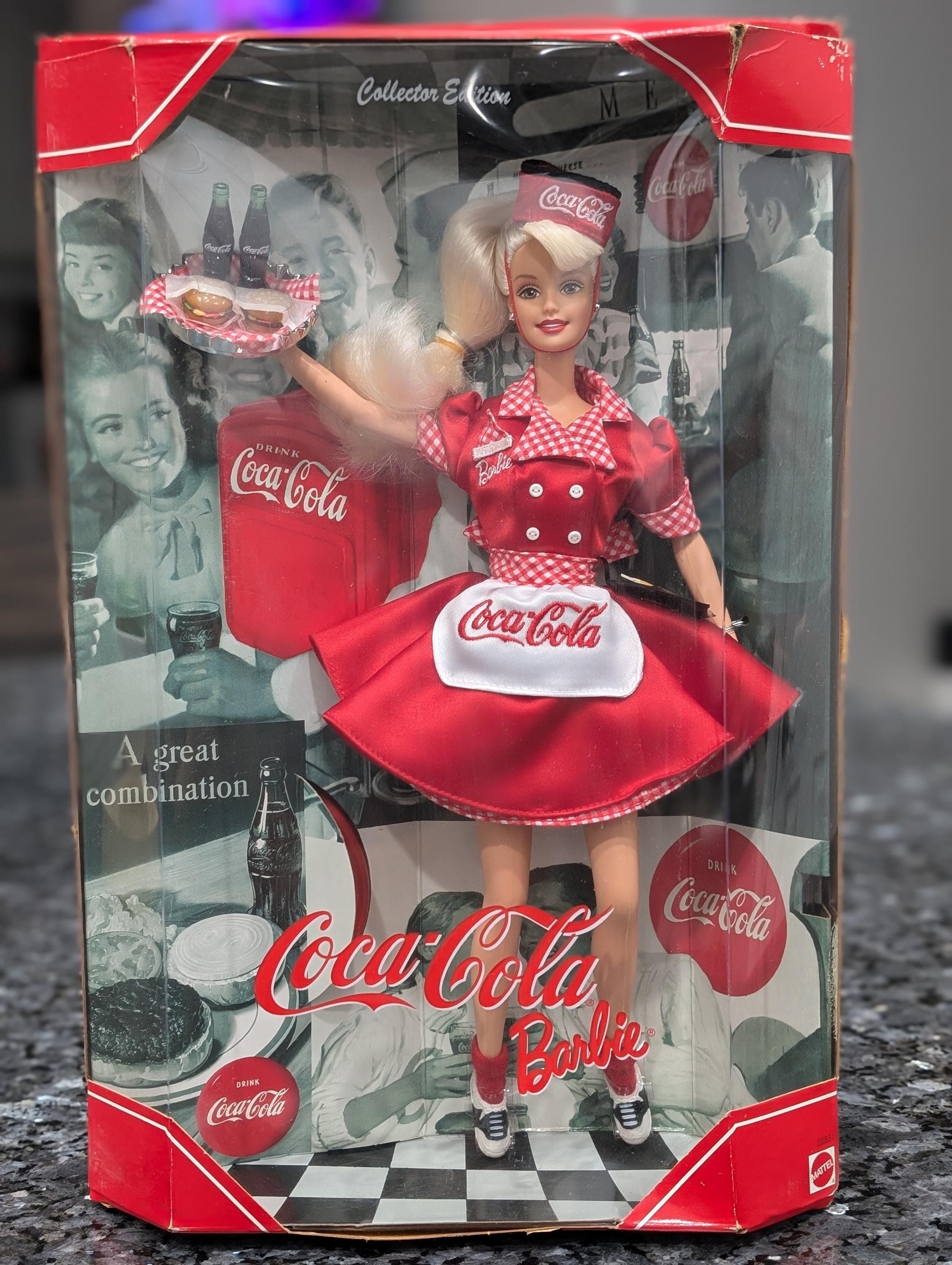Coca-cola Barbie - Etsy