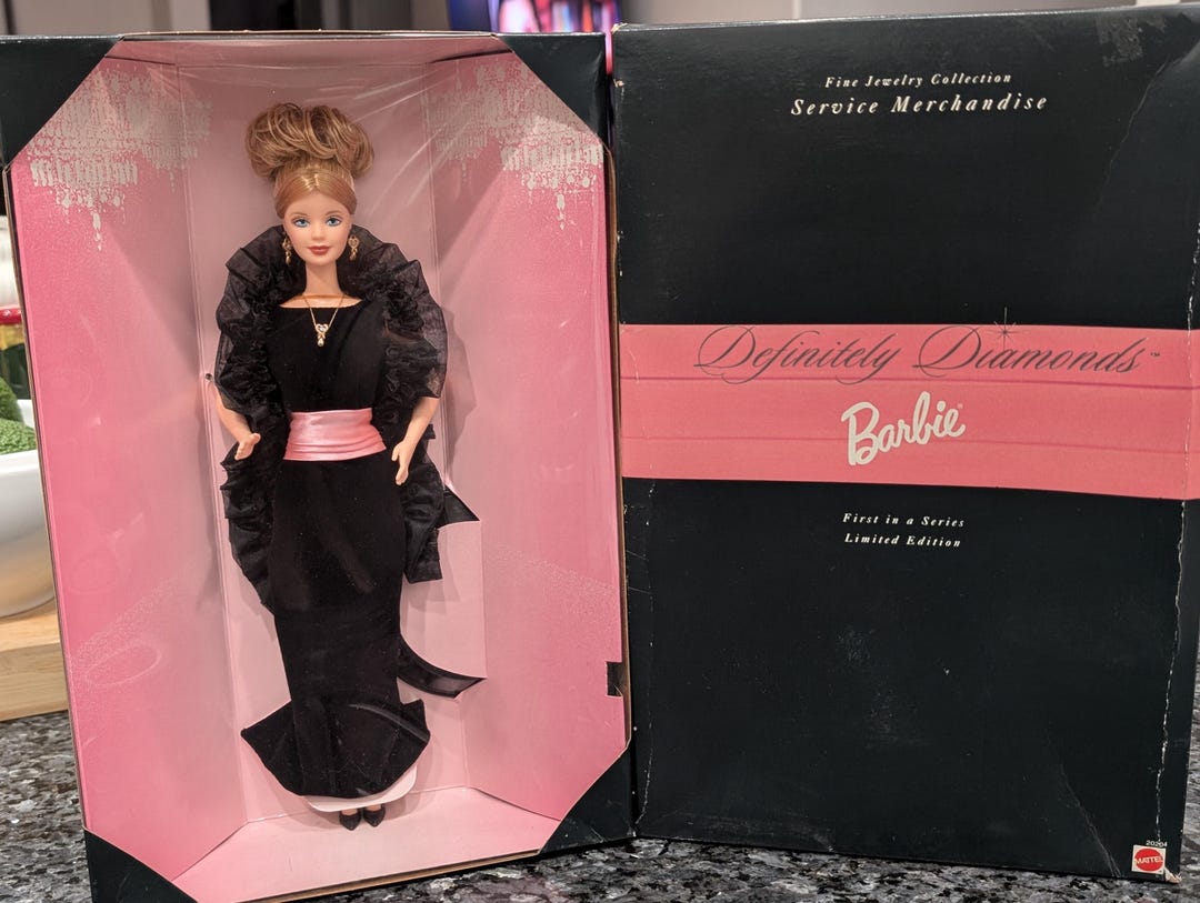 Definitely Diamonds Barbie - Etsy