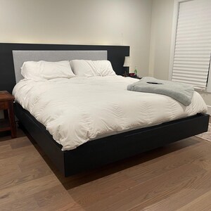 Floating Modern Platform Bed - Etsy