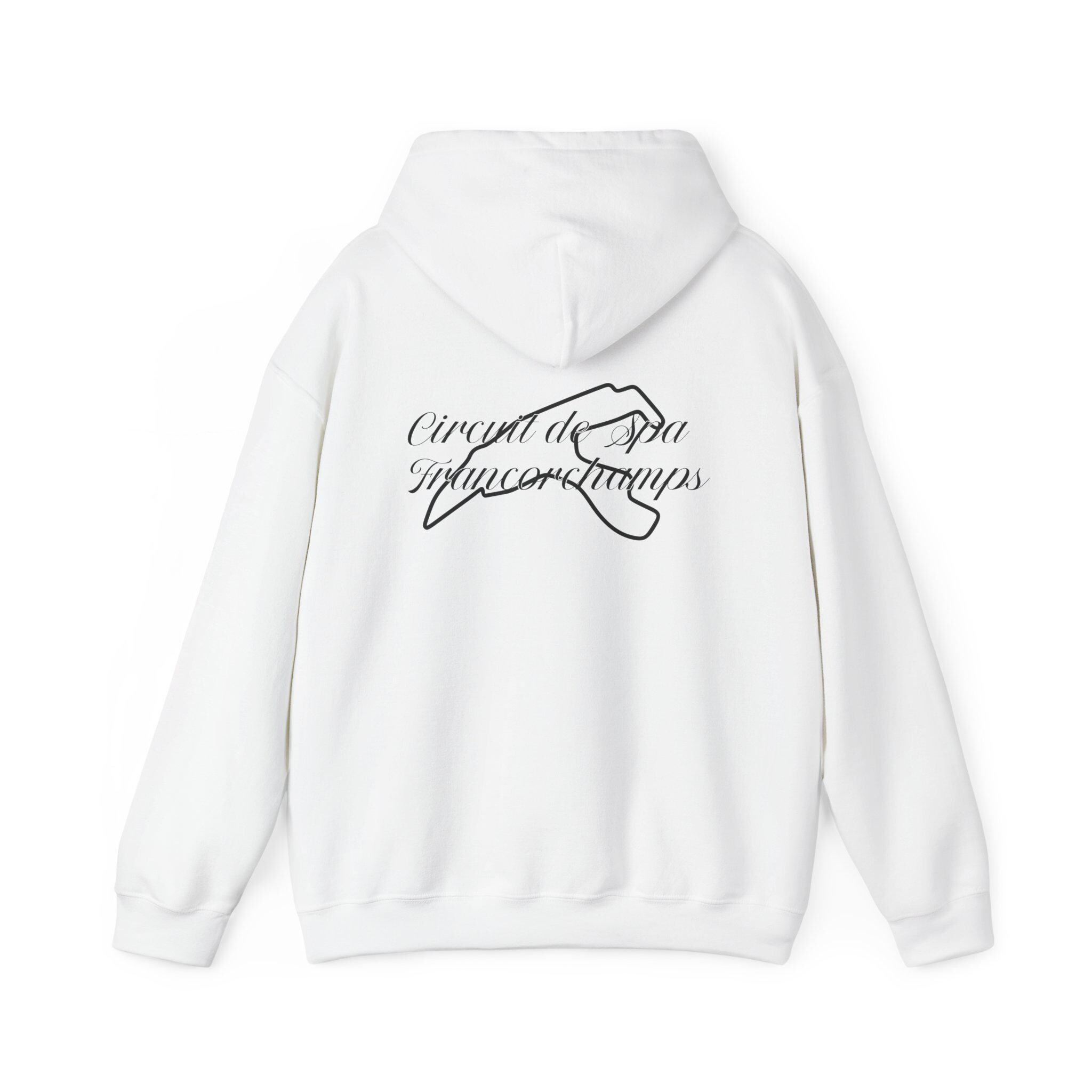 Spa Francorchamps Circuit Hoodie, Racing Track Coordinates, Formula 1 ...