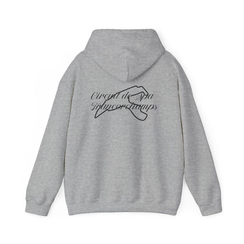 Spa Francorchamps Circuit Hoodie, Racing Track Coordinates, Formula 1 ...