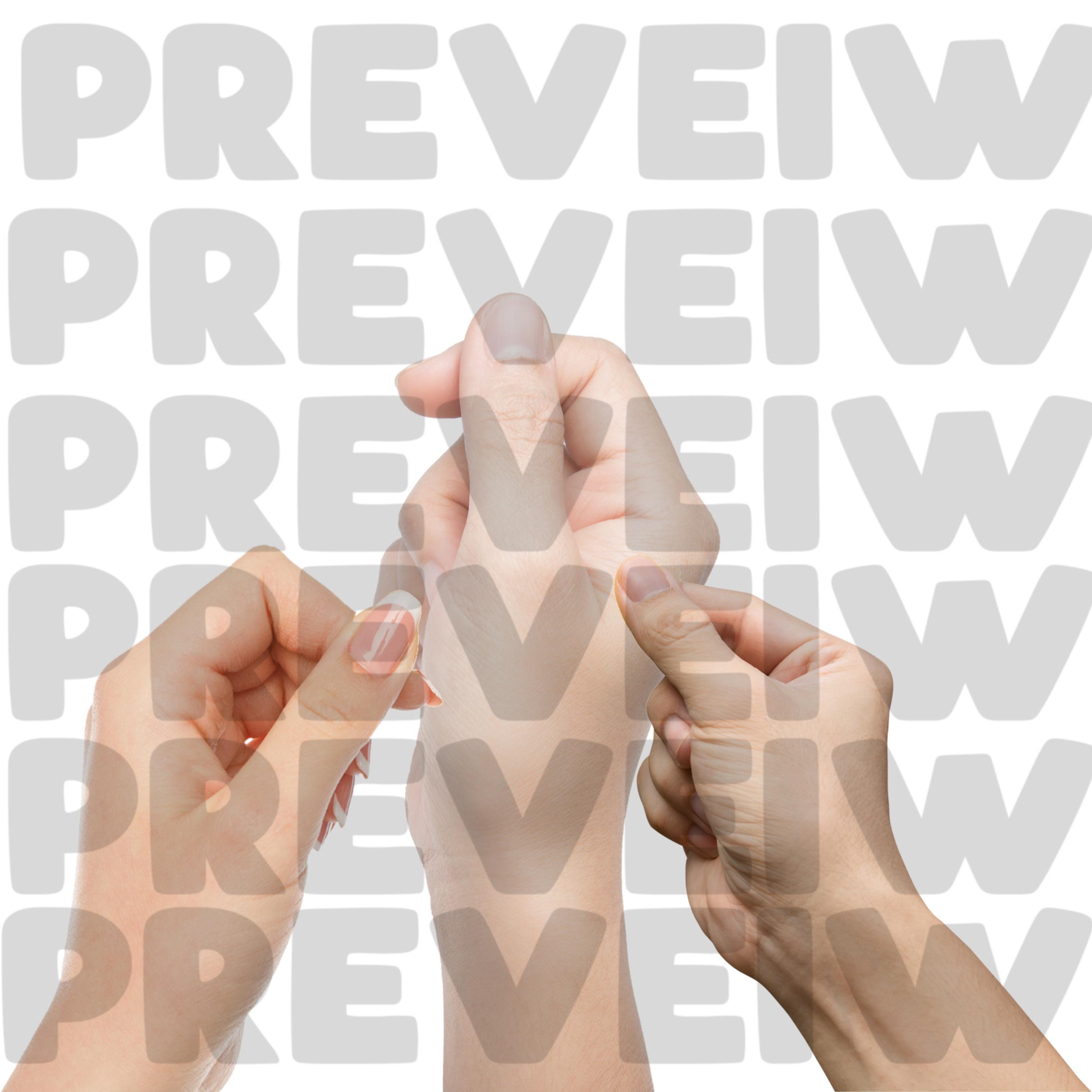 Hands Holding Sticker Mockups – Realistic for Sticker Mock Ups Use in ...
