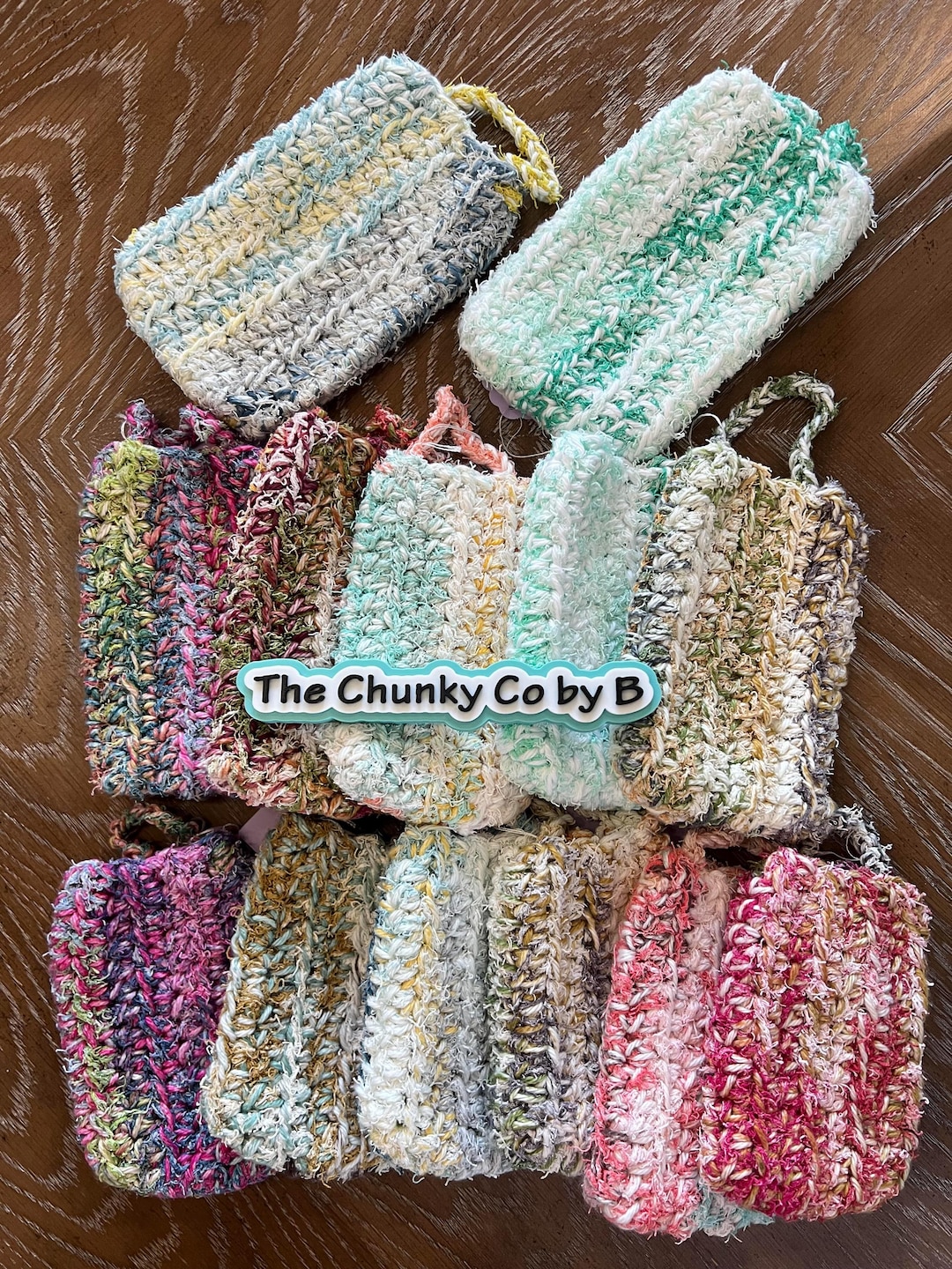 Handmade Exfoliating Soap Saver Pouches - Etsy