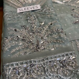 Pakistani Wedding Peshwas Gown/maxi Dress, Designer Nikkah Mehndi ...