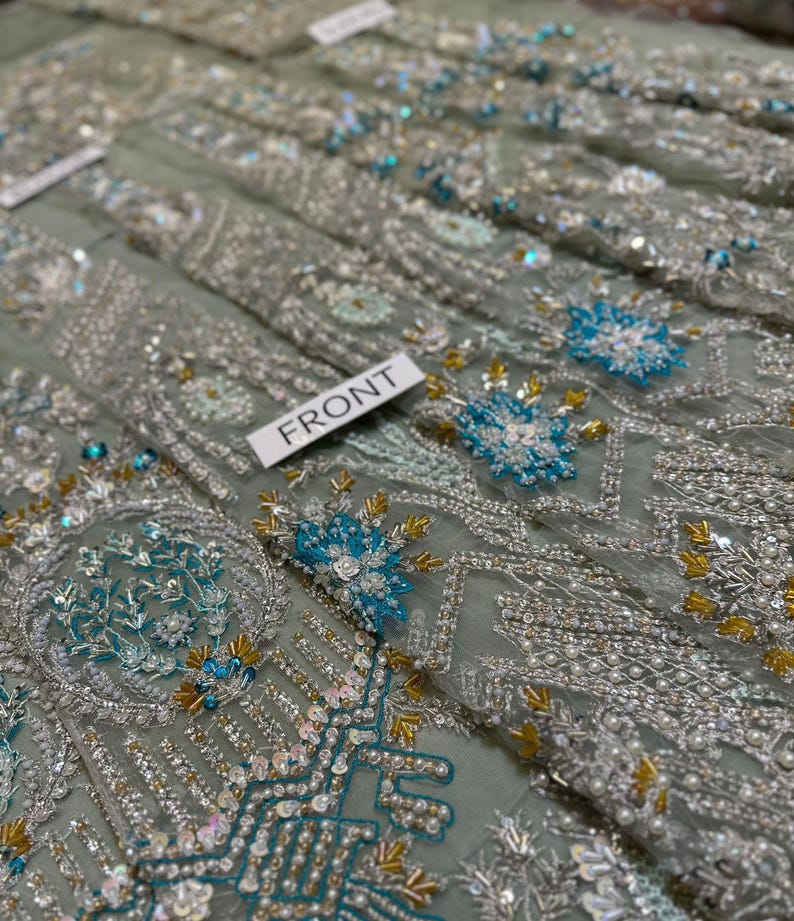 Pakistani Wedding Long Frock Gown/maxi Dress, Engagement Nikkah Mehndi ...