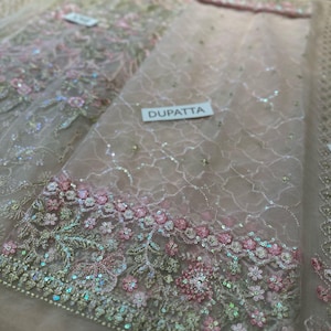 Pakistani Wedding Peshwas Bridal Gown/maxi Dress, Designer Nikkah ...