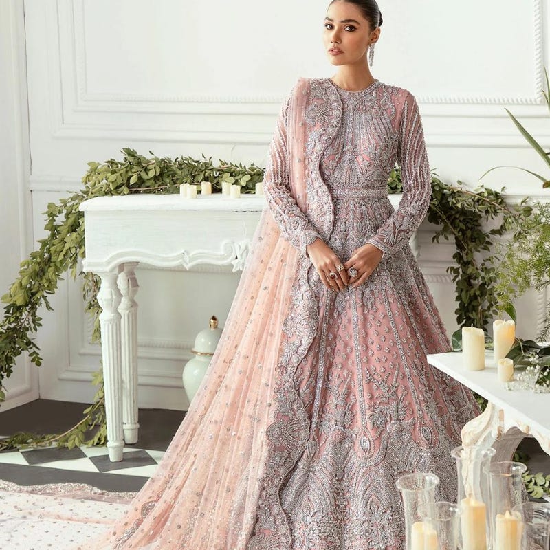 Pink Dress Nikkah - Etsy UK