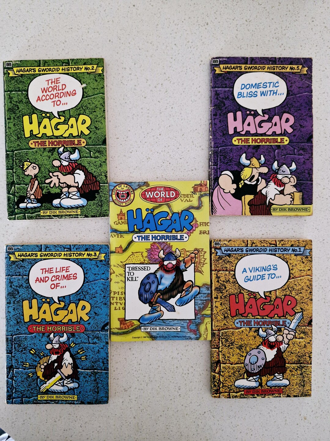 Hagar the Horrible Books - Hagars Swordid History - Etsy
