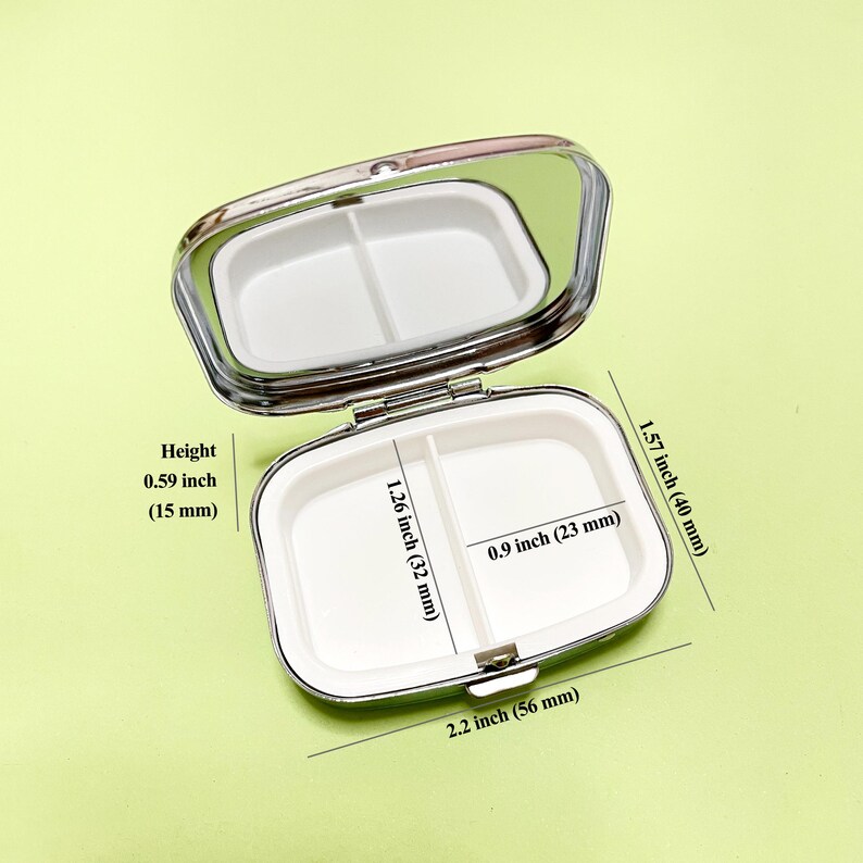 William Morris Flower Floral Vintage Small Pretty Pill Case, Metal ...