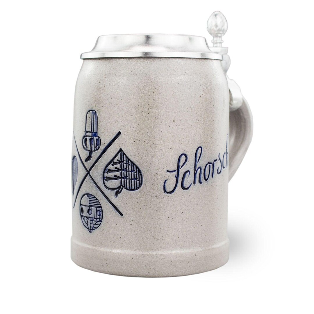 PREMIUM Beer Mug "bayrisch Blatt" • Personalized Stein With Name • With ...