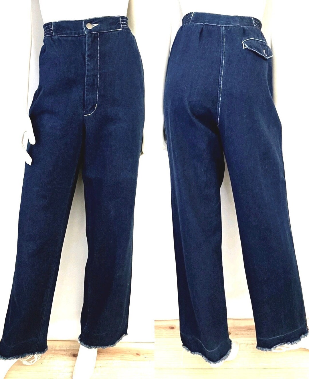 Vintage 80's Seattle Blues Jeans High Waisted Dark Wash - Etsy