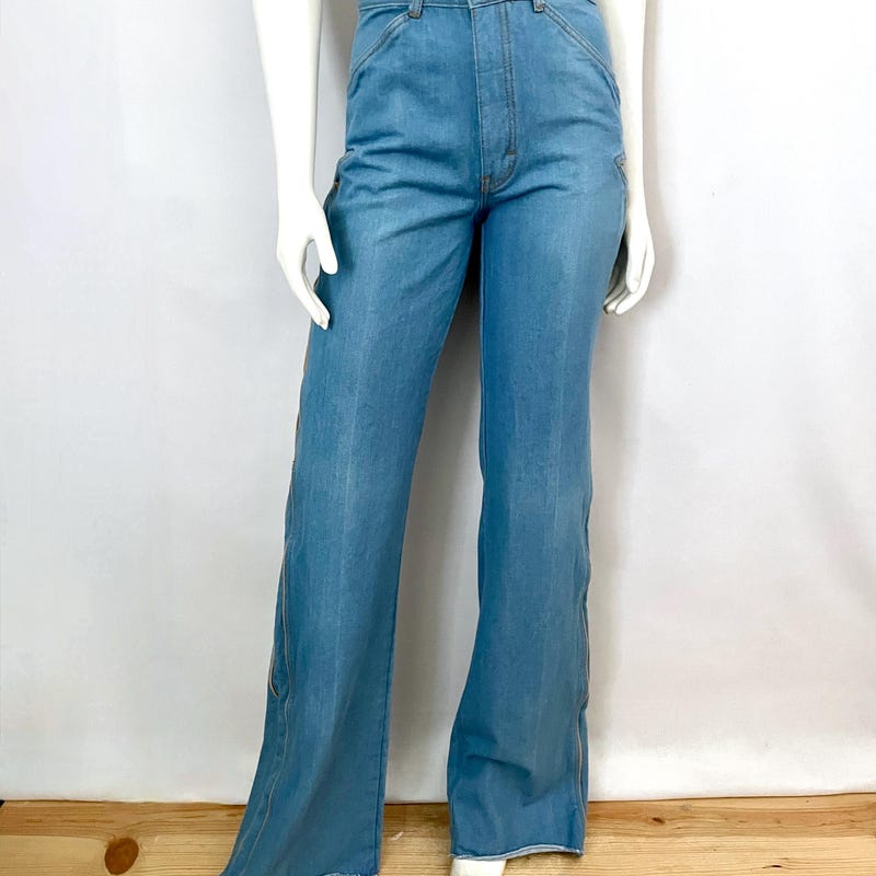 Bell Bottom Jeans - Etsy