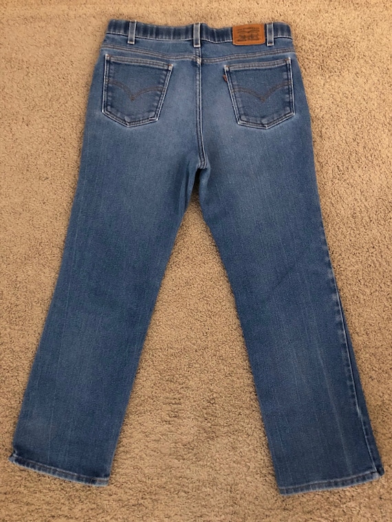 Vintage 70's Levi's Jeans, Straight Leg, Denim (W34) - Gem