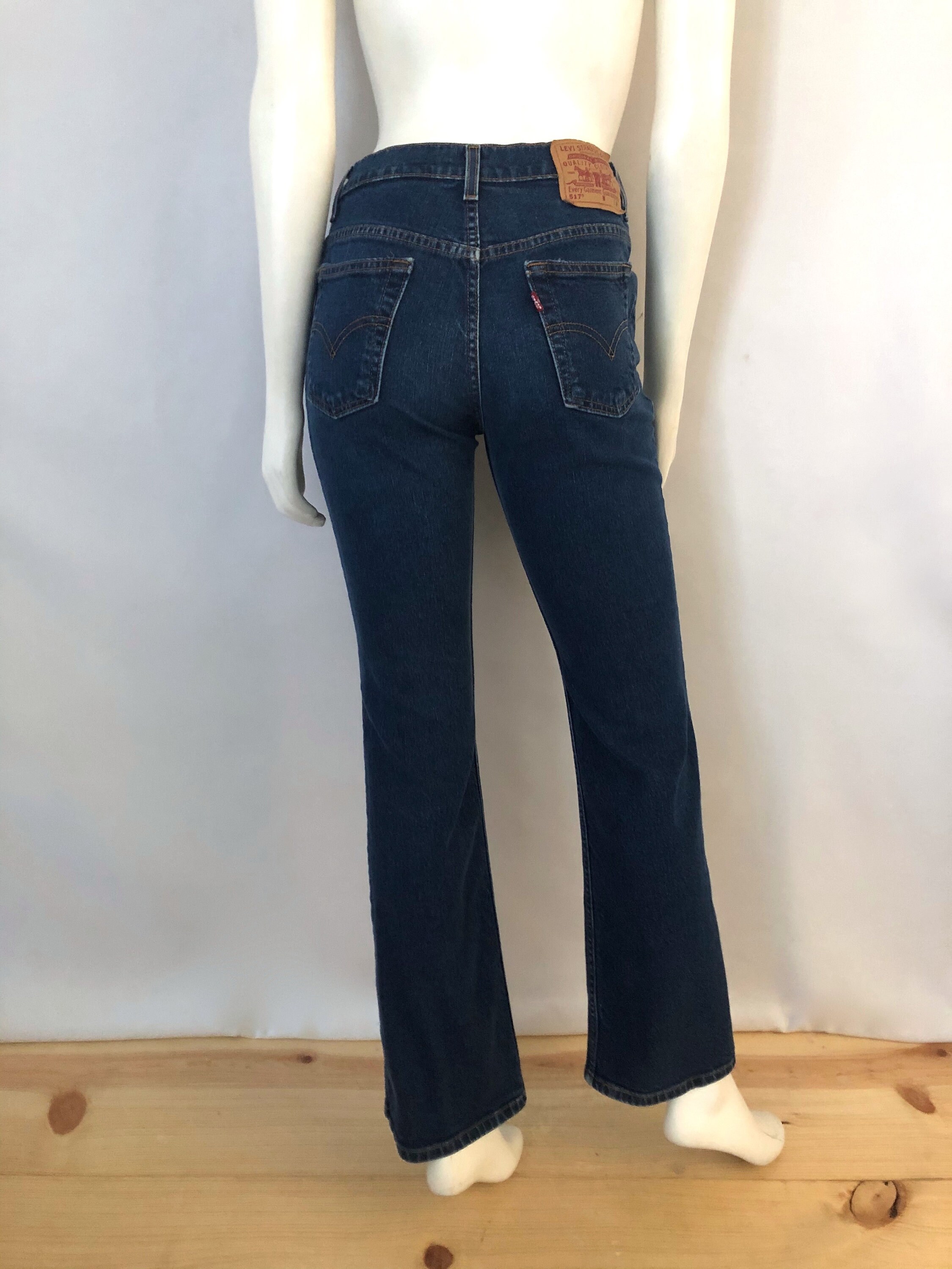 Vintage 90's Levi's 517 Jeans Corte Bota Denim S | Etsy España