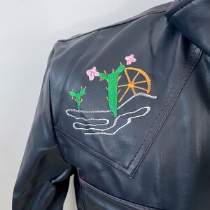 70's Deadstock, Navy Blue, Vinyl Jacket, Snap Button by Vanderbilt (M/L ...