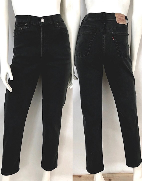 Vintage 00's Levi's 512, Black Jeans, High Waisted, S… - Gem