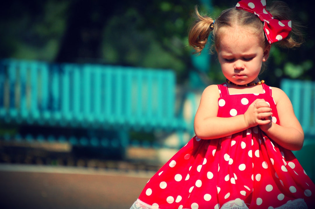 Minnie Mouse Dress, Minnie Dress, Minnie Mouse Costume, Little Girls ...