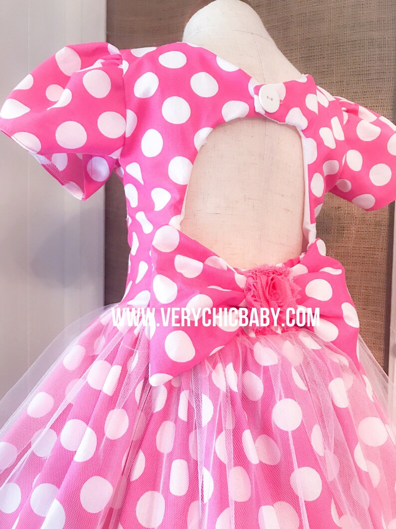 Minnie Mouse Dress Minnie Mouse Dress Girls Minnie Mouse | Etsy