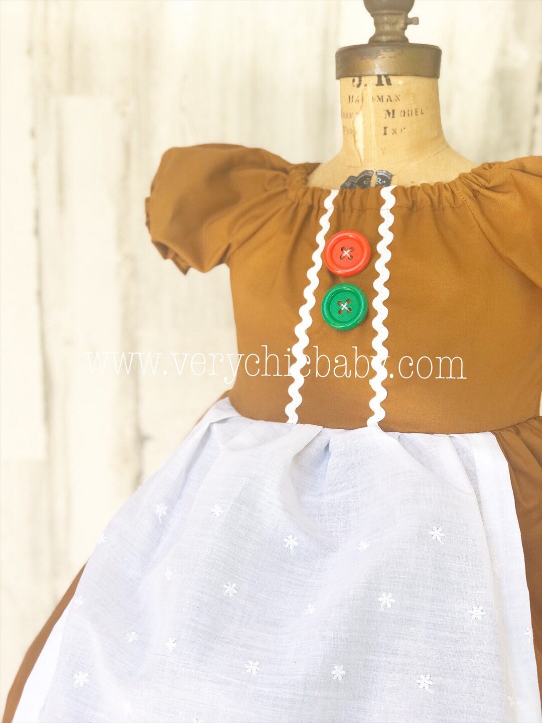 Gingerbread Dress - Etsy