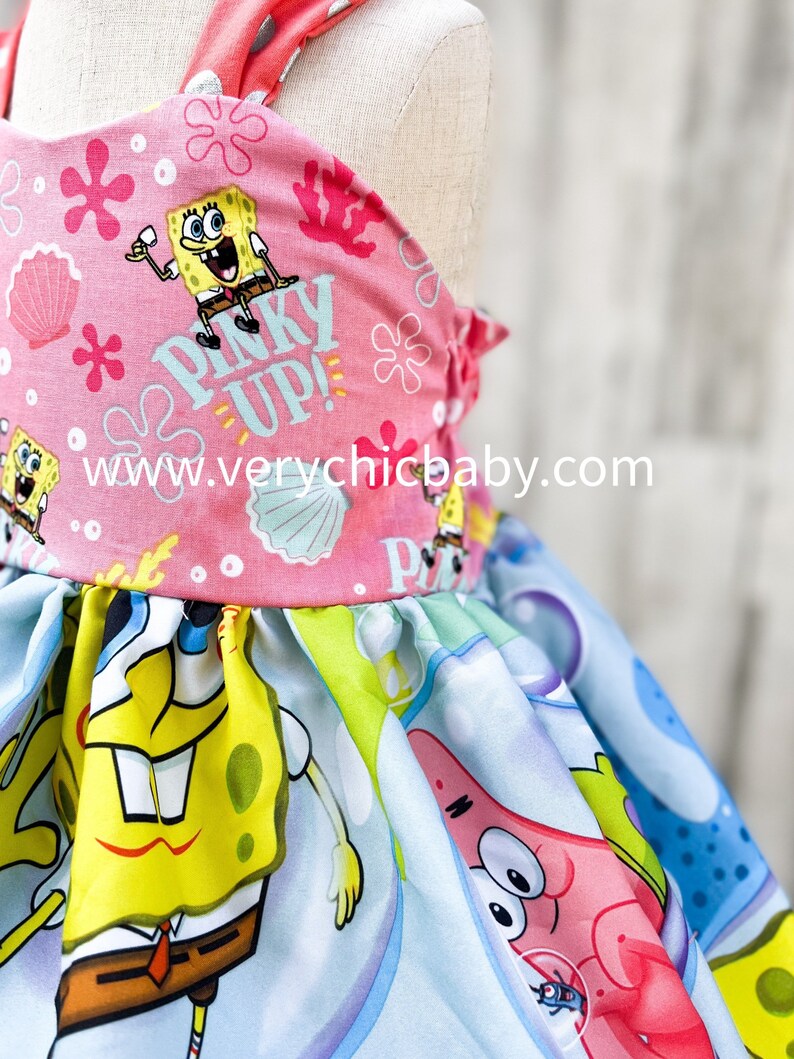 Spongebob Dress - Etsy