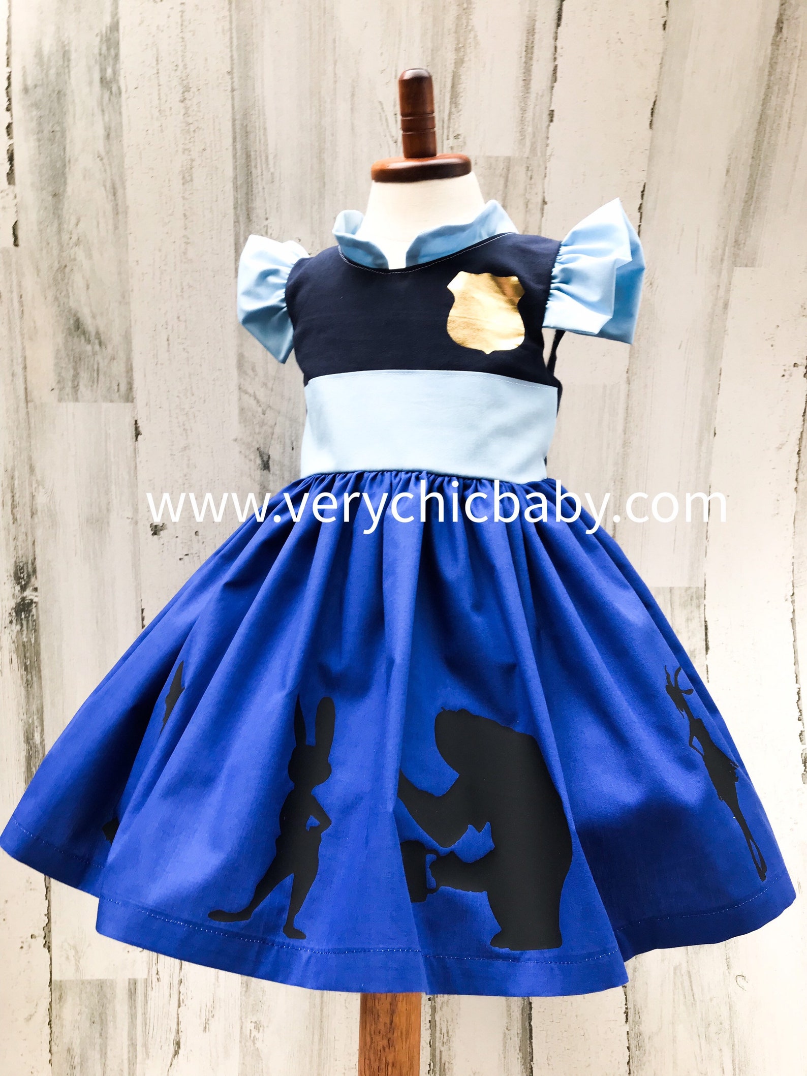 Zootopia Dress Judy Hopps Costume Zootopia Birthday Dress | Etsy