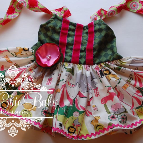 Circus Dress - Etsy