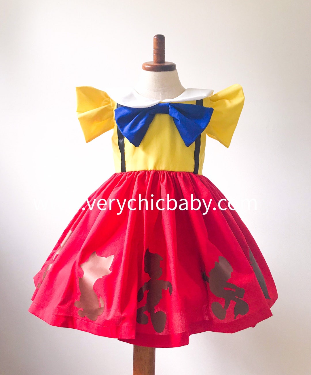 Pinocchio Costume Girls, Girls Pinocchio Costume - Etsy